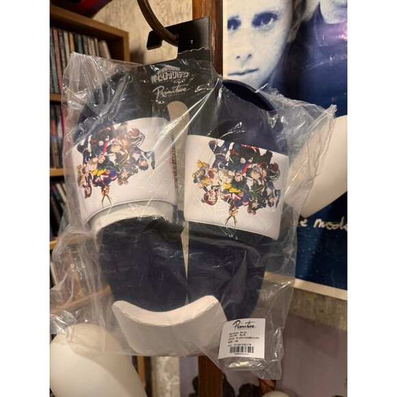 Primitive | Shoes | Primitive X My Hero Academia Nwtnip Sandal Slides ...